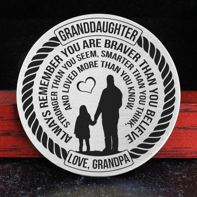 Stainless Steel EDC Keepsake Coins – LOVE & LINEN